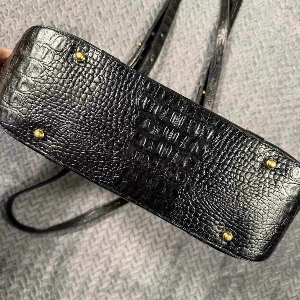 Brahmin | Bags | Brahmin Womens Leather Tote Melbourne Croc Embossed ...